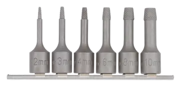 Bolt twister socket set 3/8'', 6-pcs. - Sonic Equipment